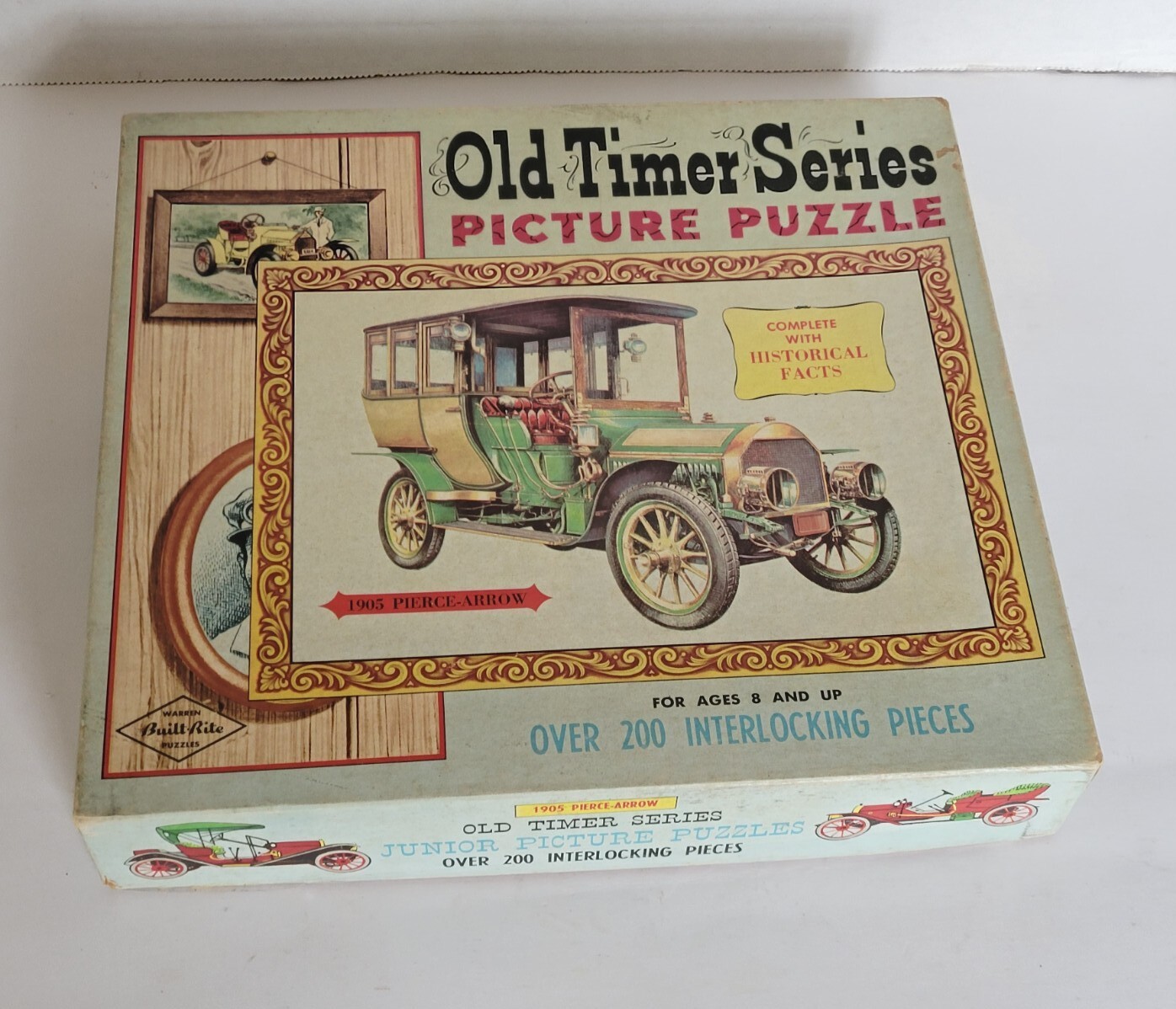 Vintage 1905 Pierce Arrow Old Timer Series 200 pc Jigsaw Puzzle Warren ...