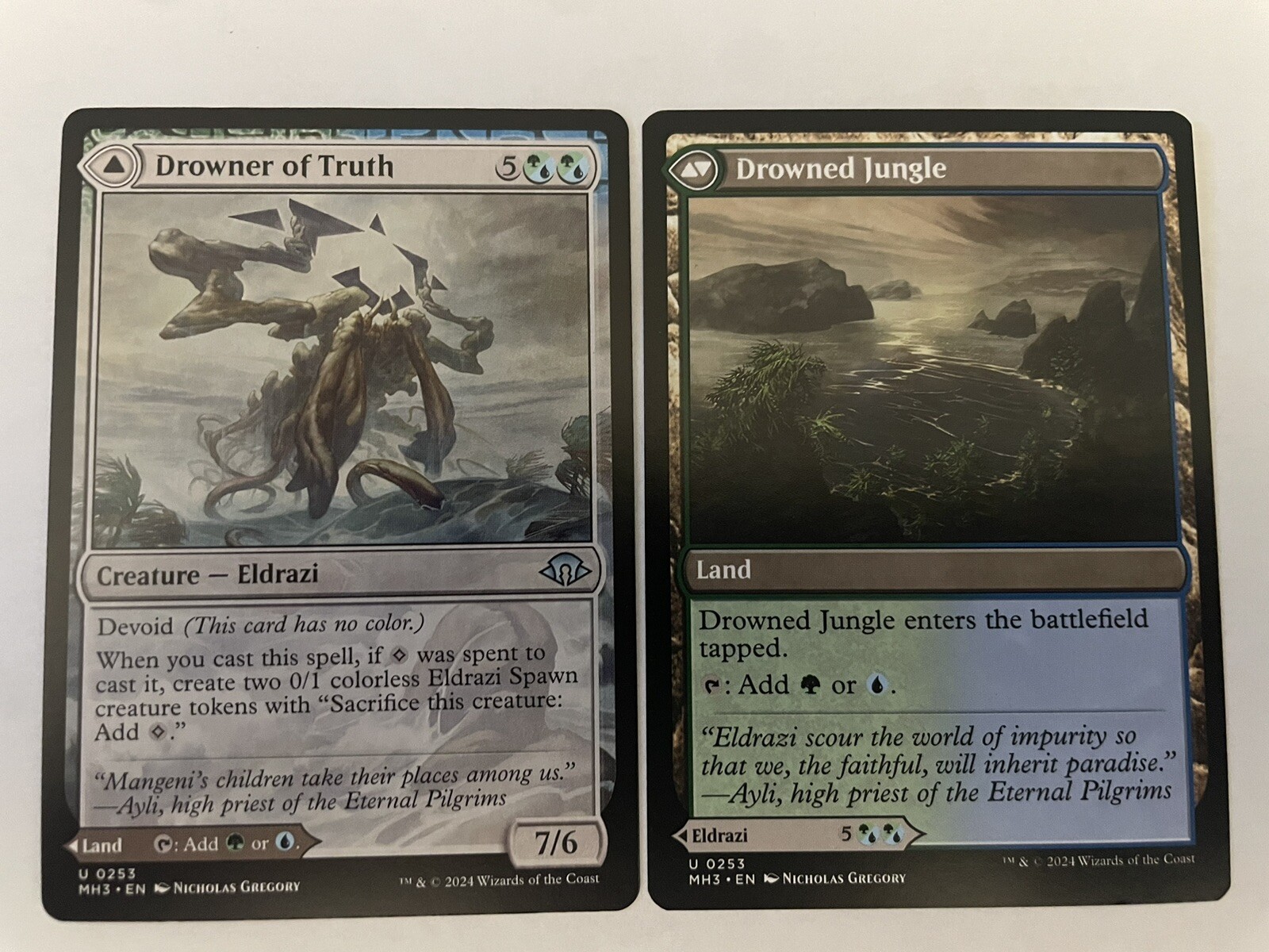 2X PRESALE Drowner of Truth Drowned Jungle MH3 NM MTG | eBay