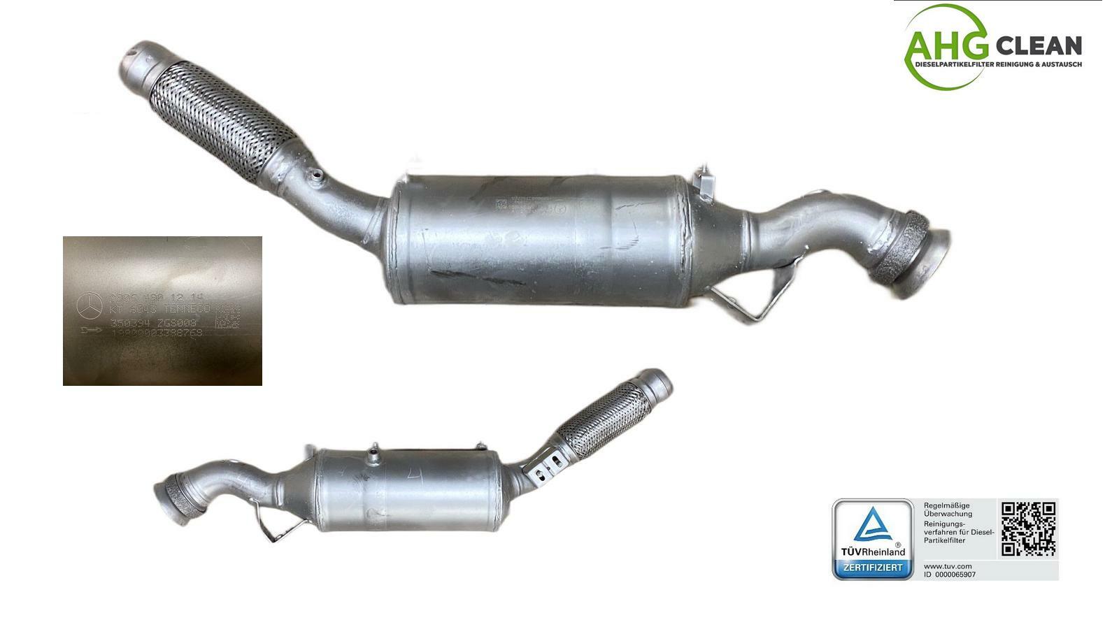 Original Dieselpartikelfilter DPF Mercedes Sprinter 906 313 315 CDI ...