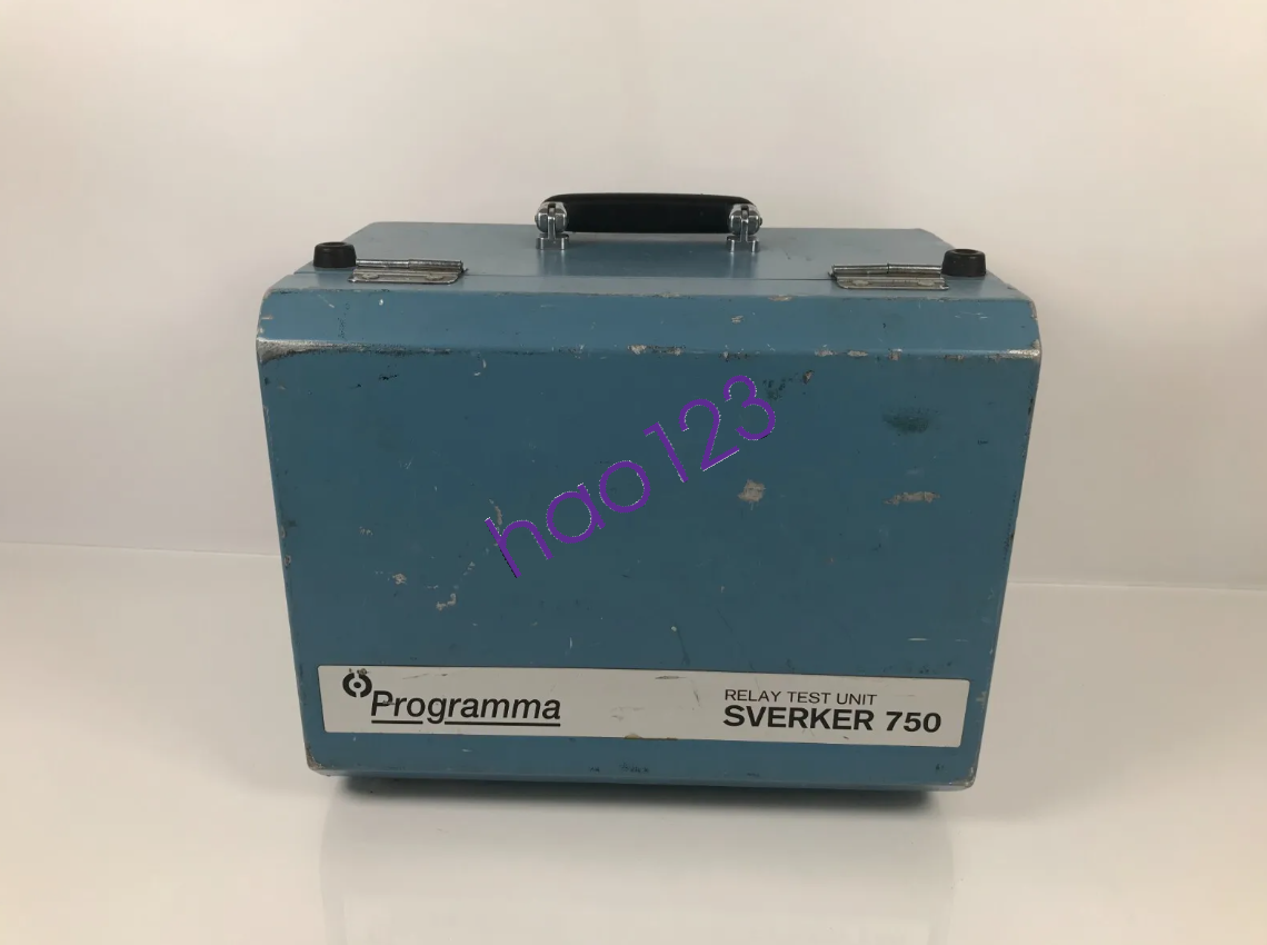 1PCS Used PROGRAMMA SVERKER 750 Single-phase relay protection tester ...