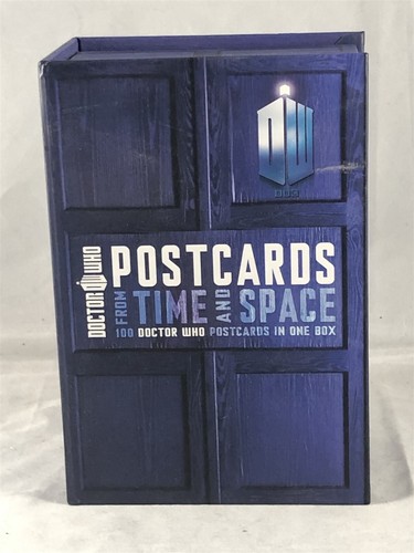 Doctor Who POSTCARDS FROM TIME AND SPACE (BBC 2009) Box of 100 diff ...