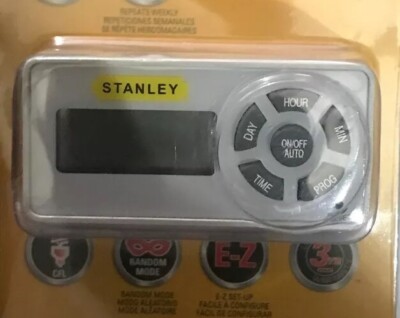 Stanley 38426 Digi Slim Weekly Digital Timer | eBay