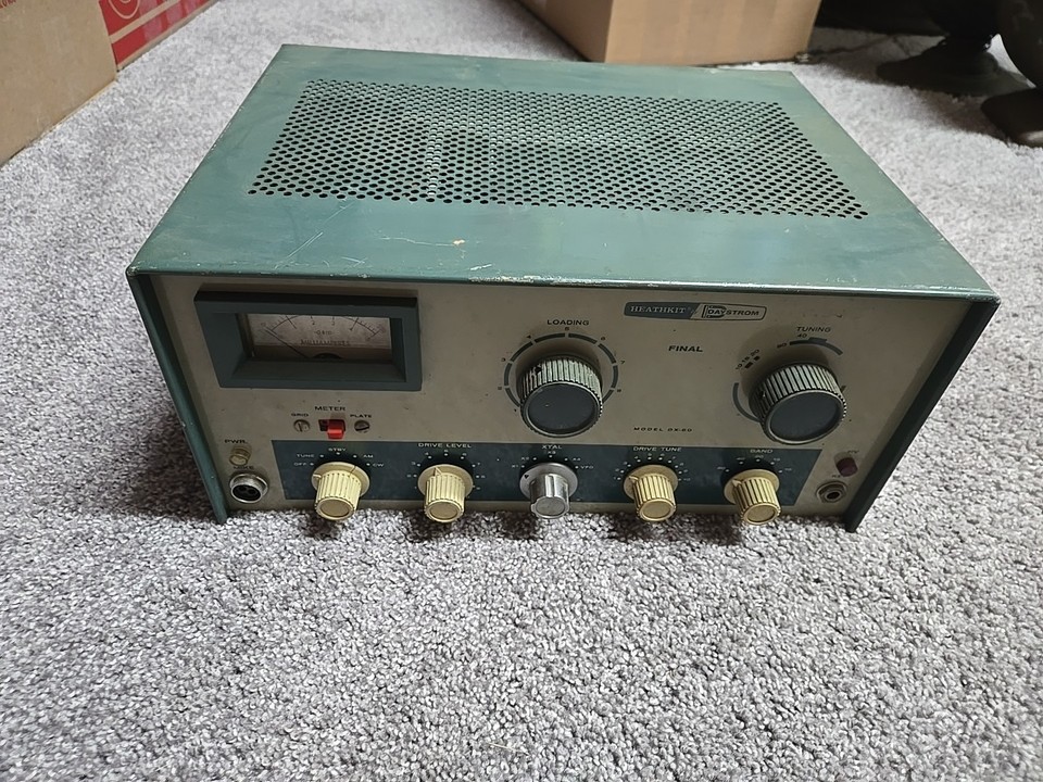 HeathKit DX-60B Ham Tube Radio Transmitter | eBay