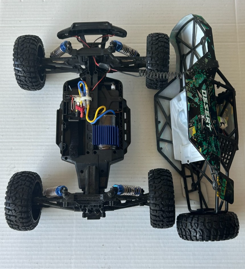 HAIBOXING 2995 Remote Control Truck 1:12 Scale Buggy 550 Motor Slightly ...