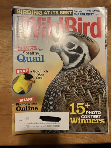 7 x Wildbird Wild Bird Magazine 2010 2011 2012 Lot Quail Birds Prey ...