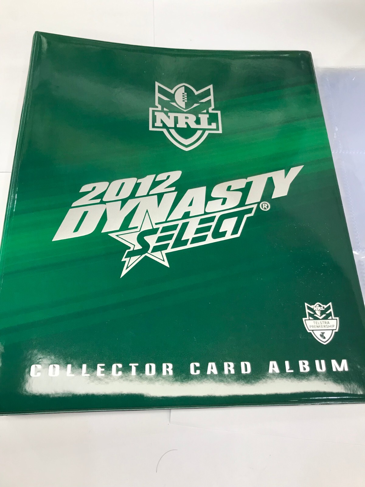 2012 SELECT NRL DYNASTY TRADING CARD FACTORY BOX(36) + OFFICIAL ALBUM ...