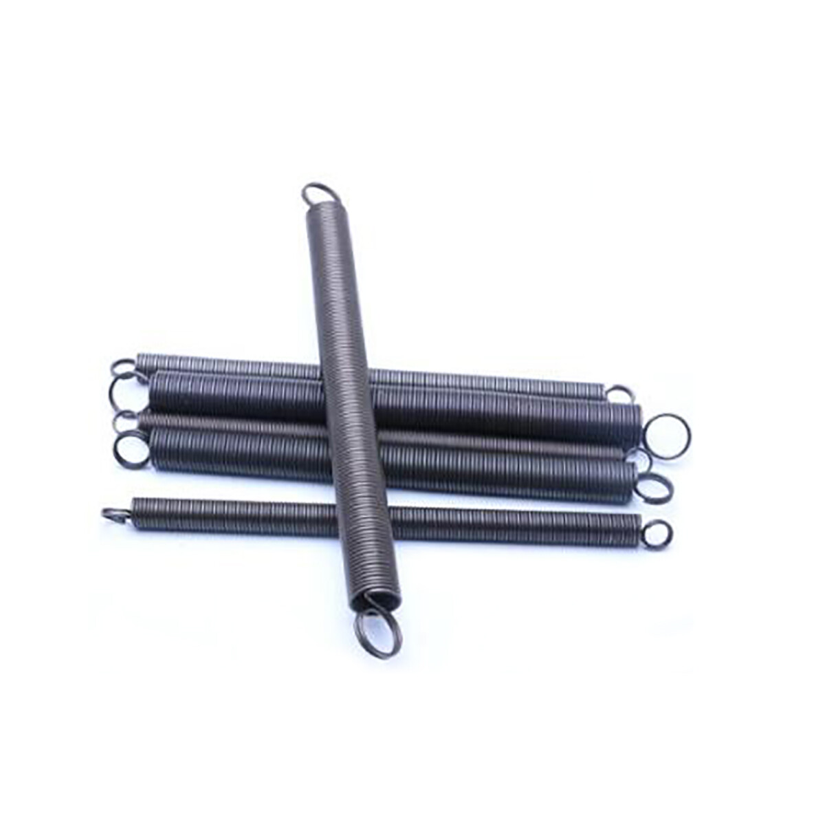 Dia 0.3~6mm x L 300mm Extension Expansion Tension Spring Loop Ends ...