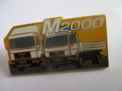 pin signet Abzeichen Anstecker sign LKW MAN M2000 M 2000 | eBay.de
