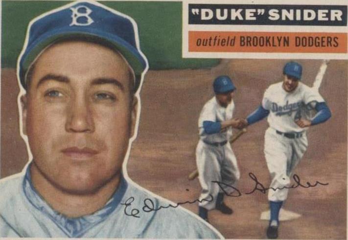 1956 Topps - Duke Snider #150 for sale | eBay