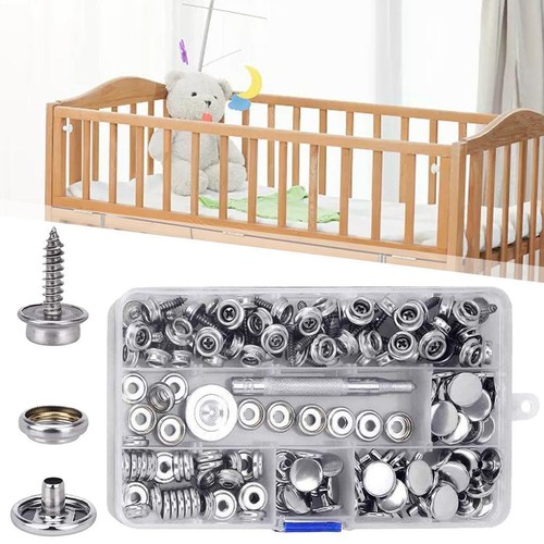 150 Stainless Steel Boat Marine Canvas Fabric Button Kit | eBay