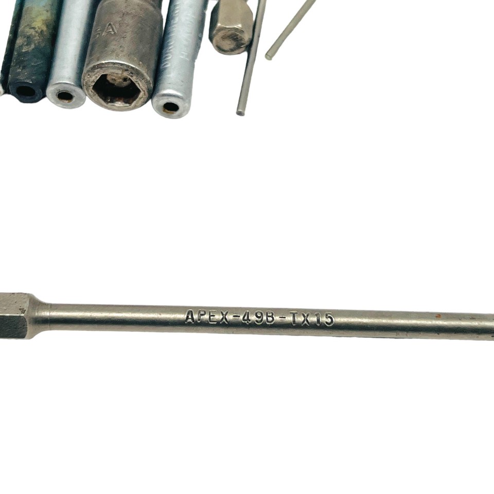 14 Pcs Craftsman, Stanley and Assorted Bit Set 37552, Made in USA | eBay