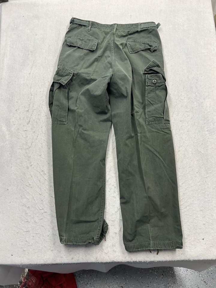 Vintage 70s Vietnam Era Black Dyed Jungle Fatigues Set FBI Sof Medium ...