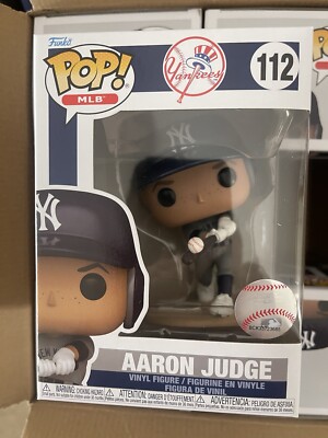 Funko Pop! MLB Yankees Aaron Judge #97 Vinyl Figure In Hand! | eBay