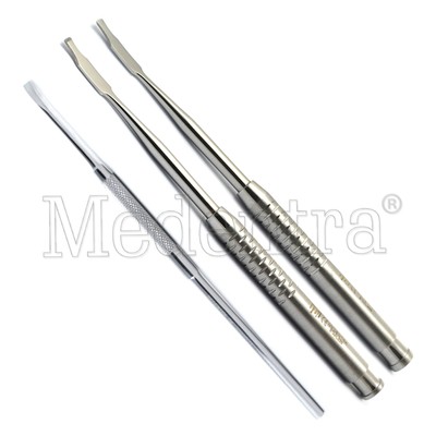 MEDENTRA Periodontal Ochsenbein Chisel Set Cushing Curved Periodontal ...