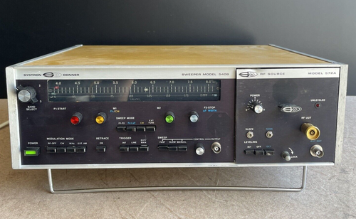 Systron Donner Sweeper 540B with RF Source 572A | eBay