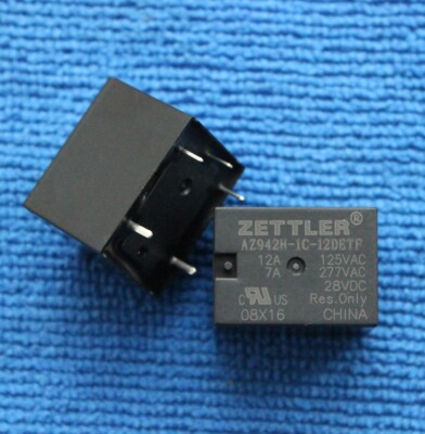 1pcs AZ942H-1C-12DETF Power Relay 5Pins 12A 125VAC | eBay