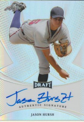 Jason Hursh 2013 Leaf Draft rookie RC autograph auto card BA-JH1 | eBay