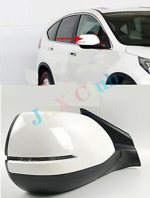 Right passenger side 5 Pins Rearview mirror White u for Honda CRV CR-V ...