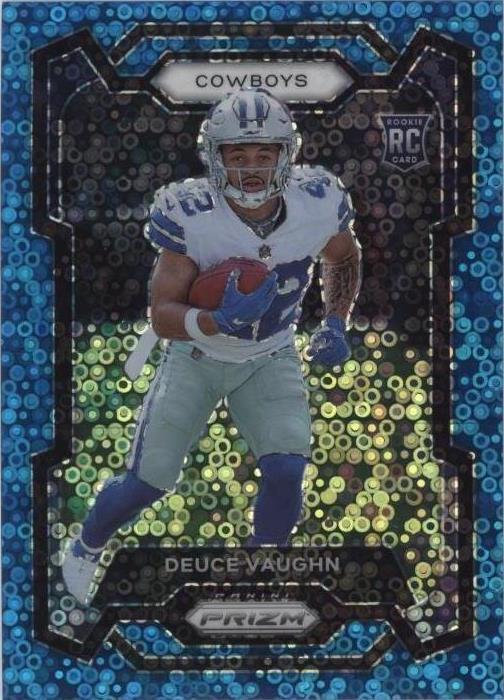 2023 Panini Prizm - Rookies Deuce Vaughn #324 No Huddle Blue Prizm /95 ...