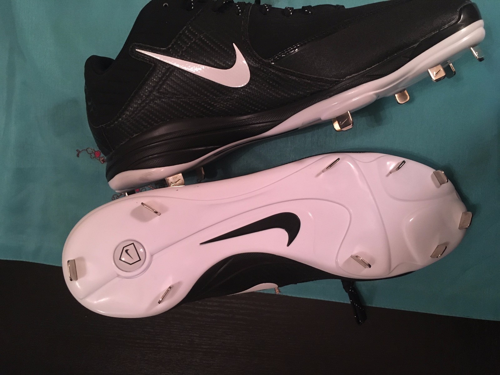 NEW Size 15 Nike Metal Baseball Cleats MVP Pro 684685 010 Air BSBL ...