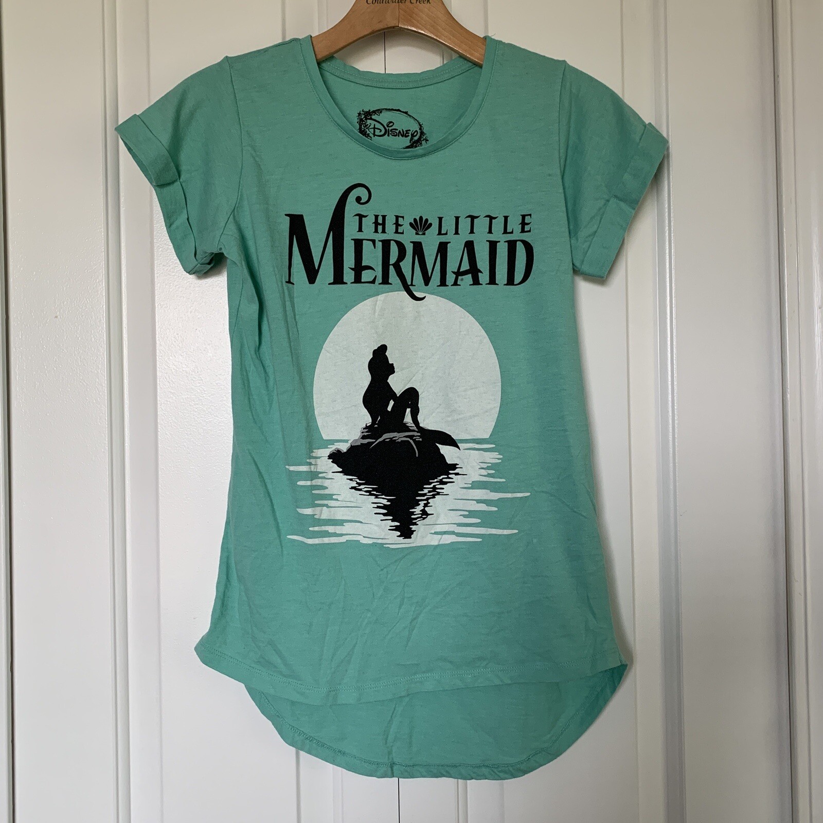 The Little Mermaid Ariel Disney Green Graphic Women’s… - Gem