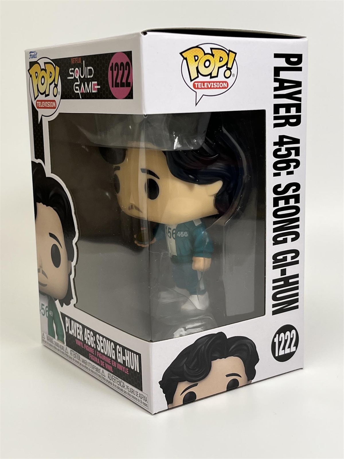 Squid Game Player 456 Seong Gi Hun Funko Pop 1222 | eBay