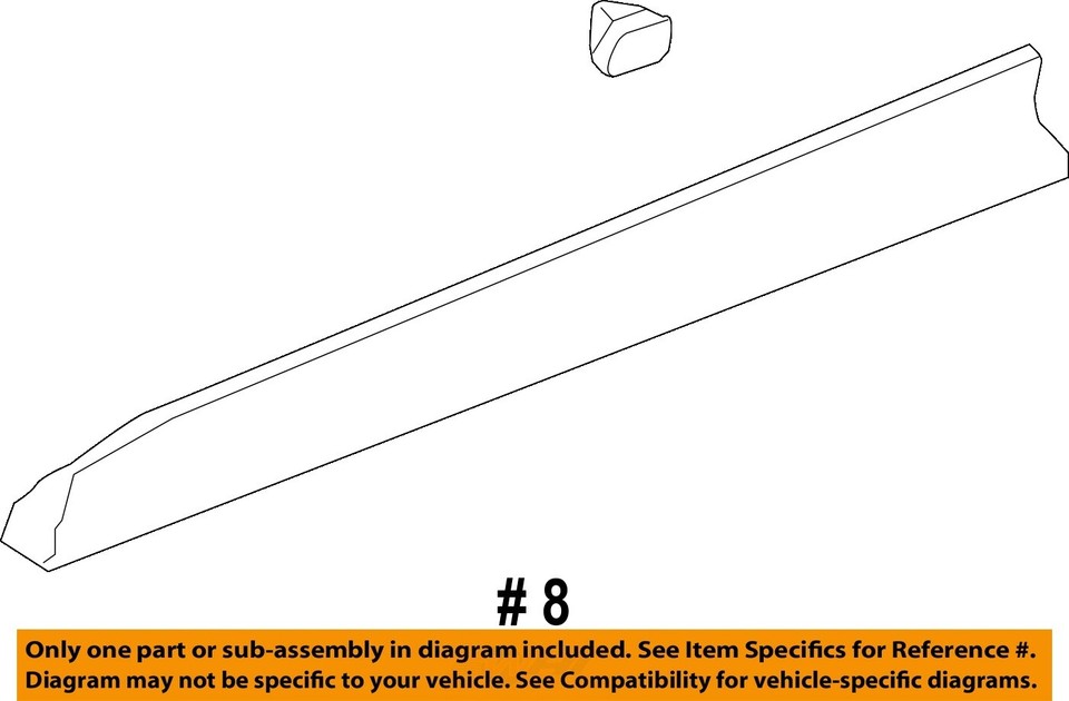 GM OEM 10-17 Equinox Front Door Exterior Trim-Lower Molding 25824824 | eBay