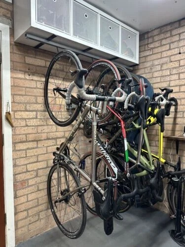 Ceiling Mounted Bike Storage Slider Hanger Hook | Shelly Lighting