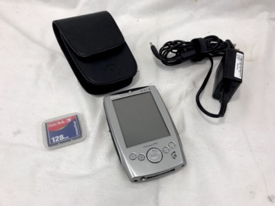 Dell Axim X5 PDA Pocket PC With 128mb SD Compact Flash & Case Microsoft ...