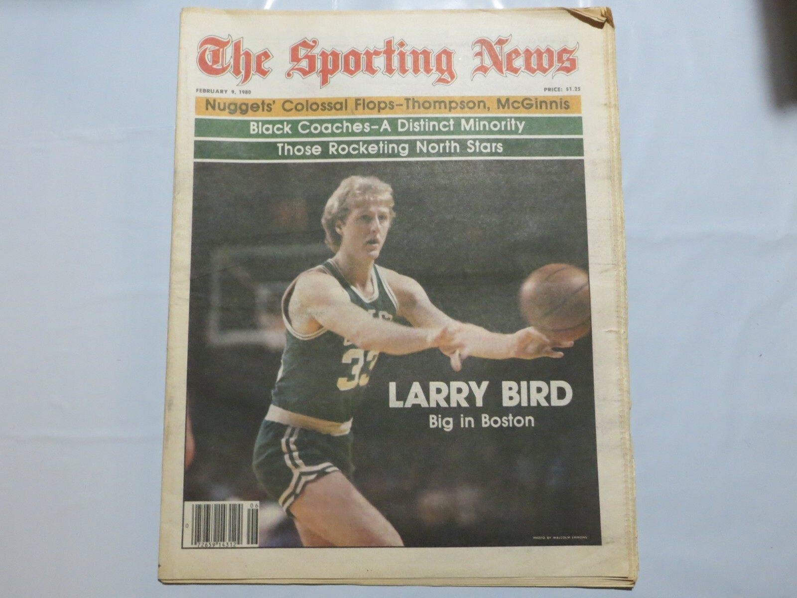 The Sporting News Magazine February 9 1980 Larry Bird 5Y | eBay