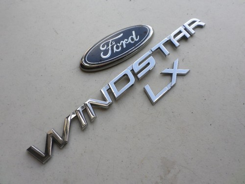99-03 Ford Windstar LX Nameplate XF2Z-1642528-CA Sticker Logo Symbol ...