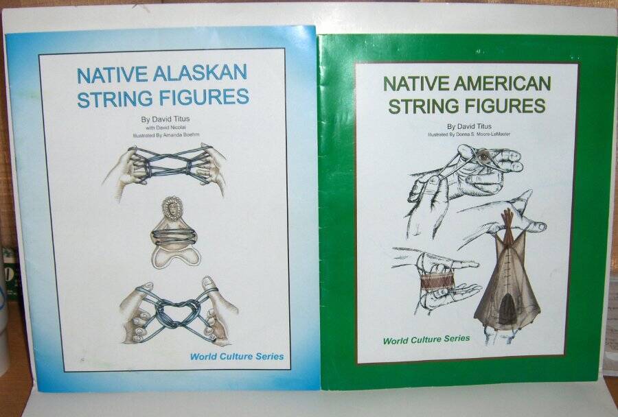 Lot of 2 Native American String Figures David Titus World Culture ...