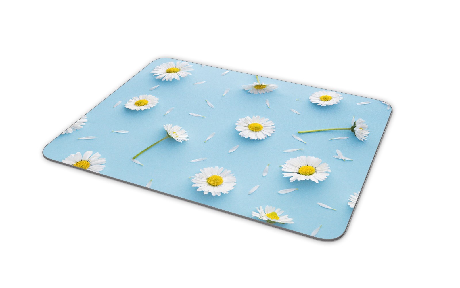 Pretty Daisies Mouse Mat Pad - Daisy Flower Cute Baby Blue Gift ...