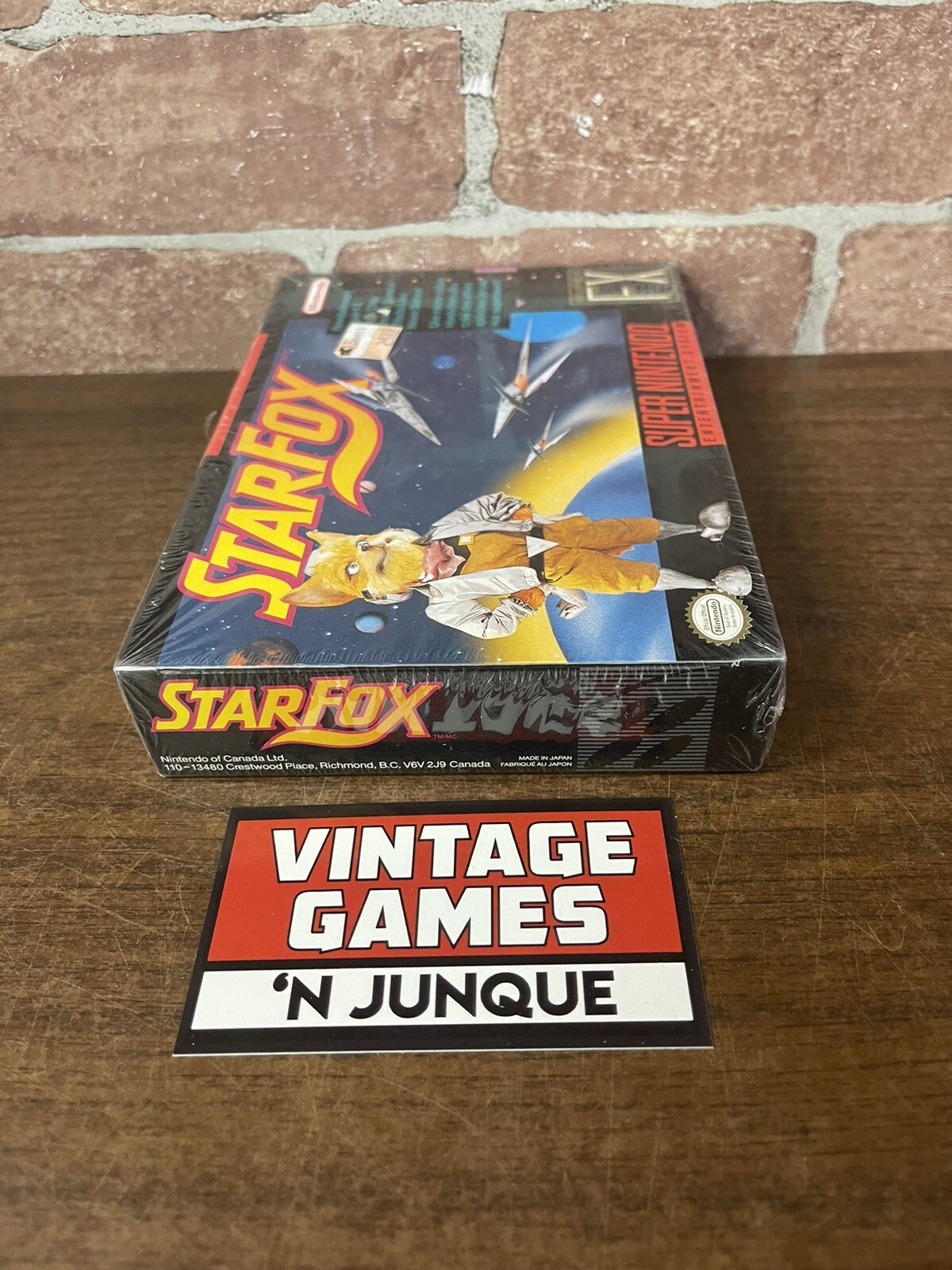 Star Fox Super Nintendo Snes Sealed In Box Original | eBay