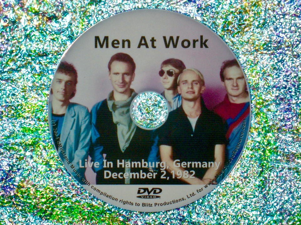 MEN AT WORK Music Video Anthology and Live in Germany 1982 2 DVD Set Colin Hay | eBay