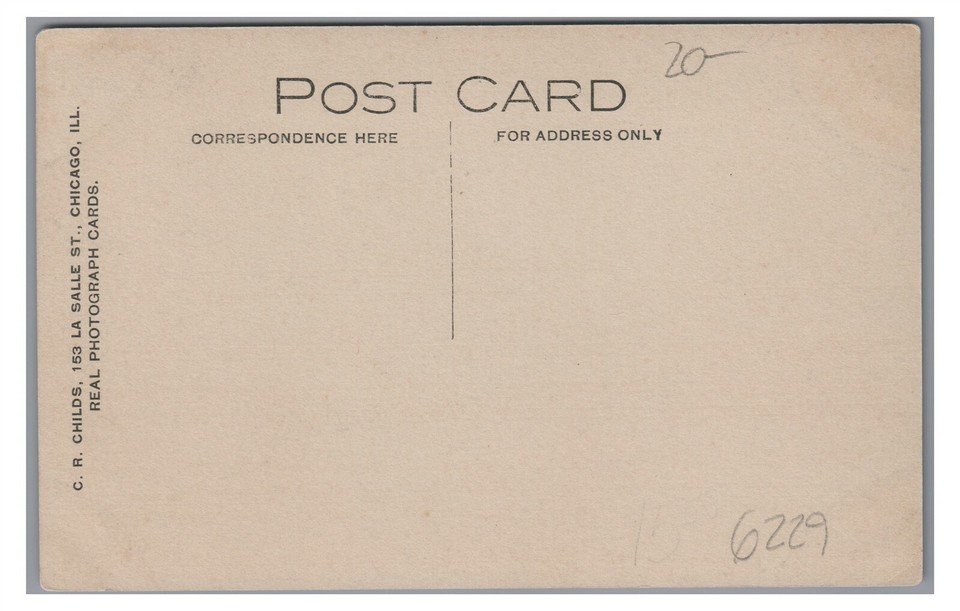 RPPC Harvard Ave 66th St CHICAGO IL Illinois Vintage ChildsReal Photo ...