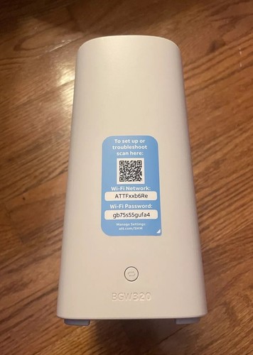 AT&T Broadband Gateway BGW320-505 WiFi Modem Router NO CORDS Tested ...