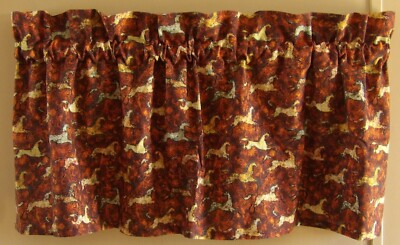 Western Rustic Horse Valance, Ranch, Cabin | eBay