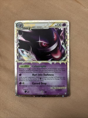 Gengar Prime 94/102 HeartGold SoulSilver Triumphant Holo Card Vintage ...