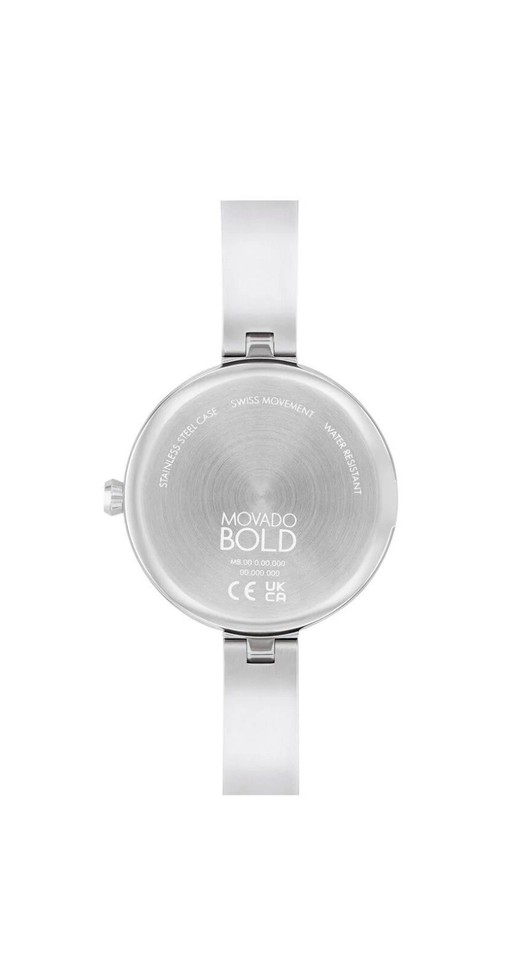 Brand New Movado Trend Women’s Two Tone Stainless Steel Bangle Watch ...