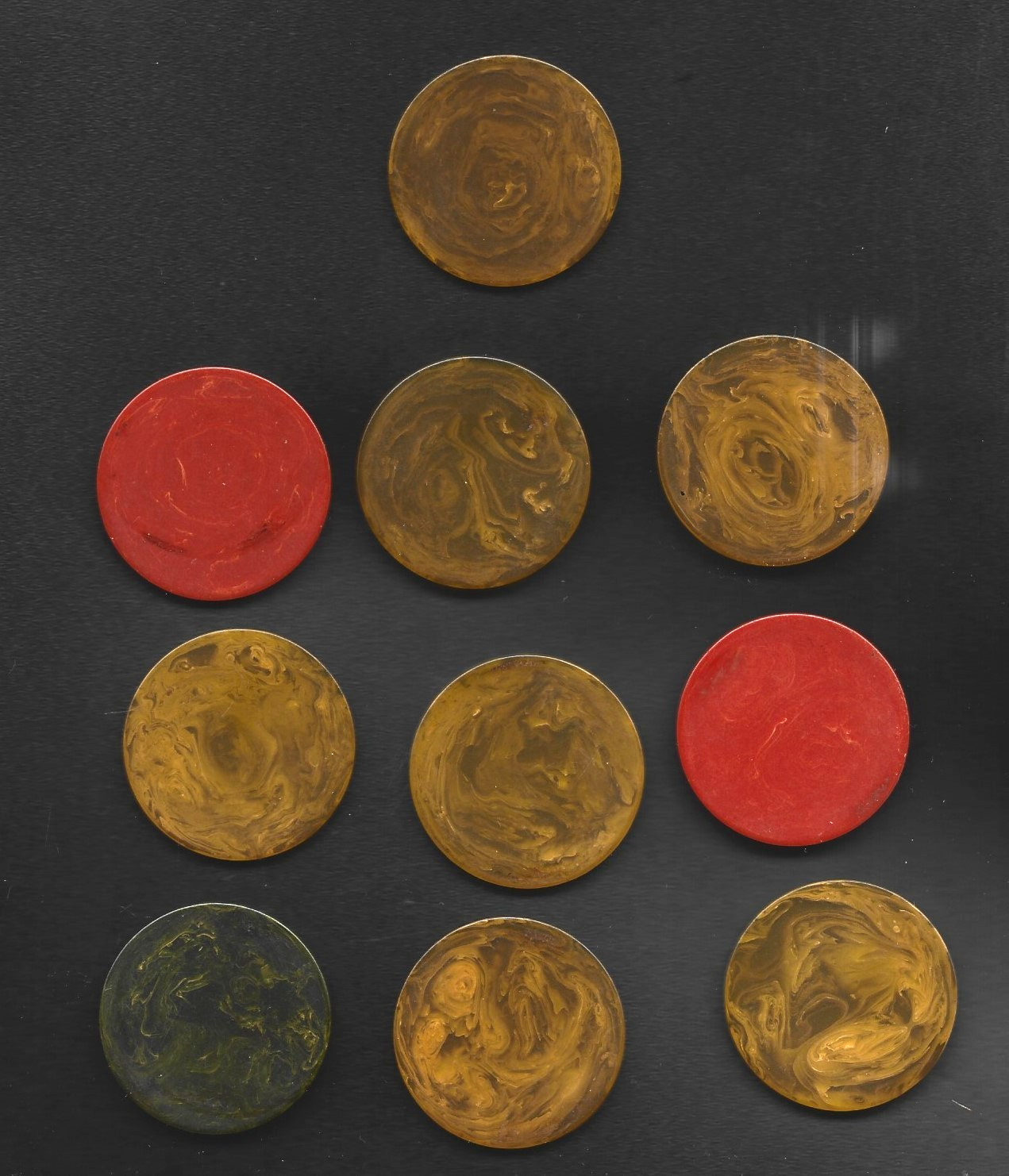 Vintage Bakelite Poker Chips Group | eBay