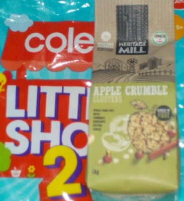 Coles Little Shop 2 ,mini - Heritage Hill Apple crumble clusters | eBay ...