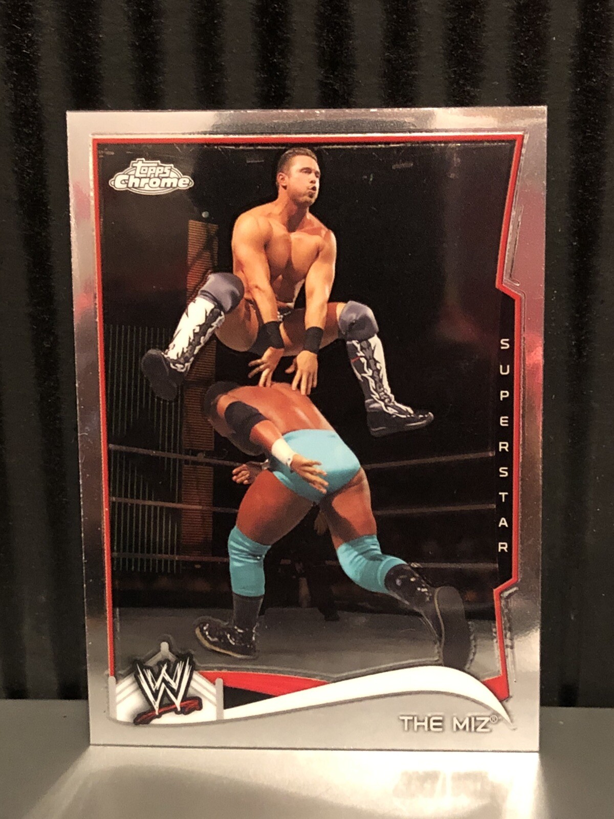 2014 Topps Chrome WWE Miz Wrestling Superstar Card #33 MTV Mike Mizanin ...
