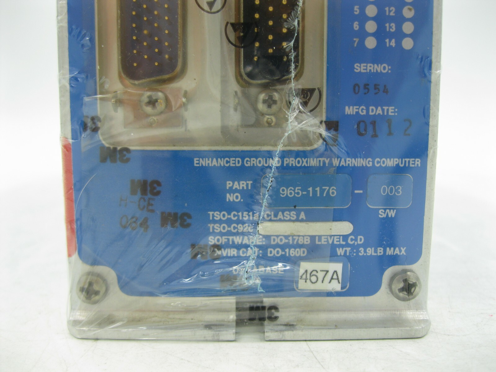 Honeywell MK VI EGPWS Computer 965-1176-003 | eBay