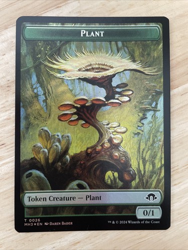 MTG Eldrazi Spawn (0002) Plant (0026) FOIL Token MH3 Modern Horizons 3 ...