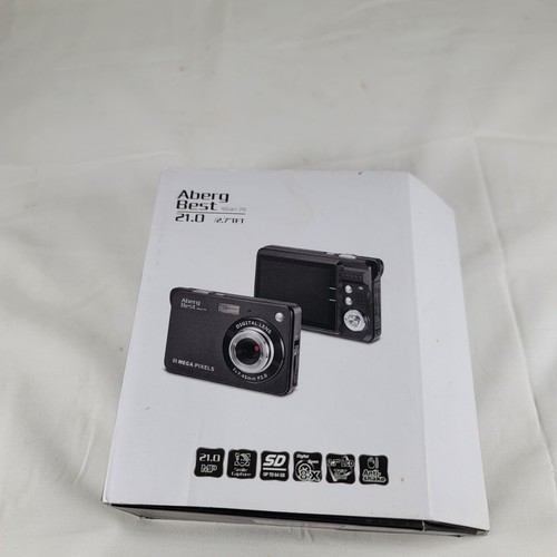 AbergBest 21 Mega Pixels 2.7" LCD Rechargeable HD Digital Camera NEW | eBay