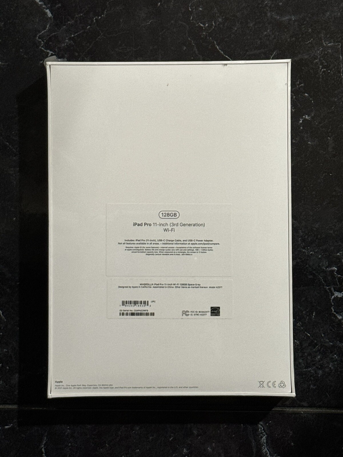 Apple iPad Pro 3rd Gen 128GB, Wi-Fi, 11 in - Space Gray for sale online ...