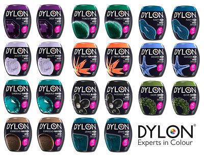New DYLON Machine Dye Pods 350g - Full Range of 2 Packs! | eBay
