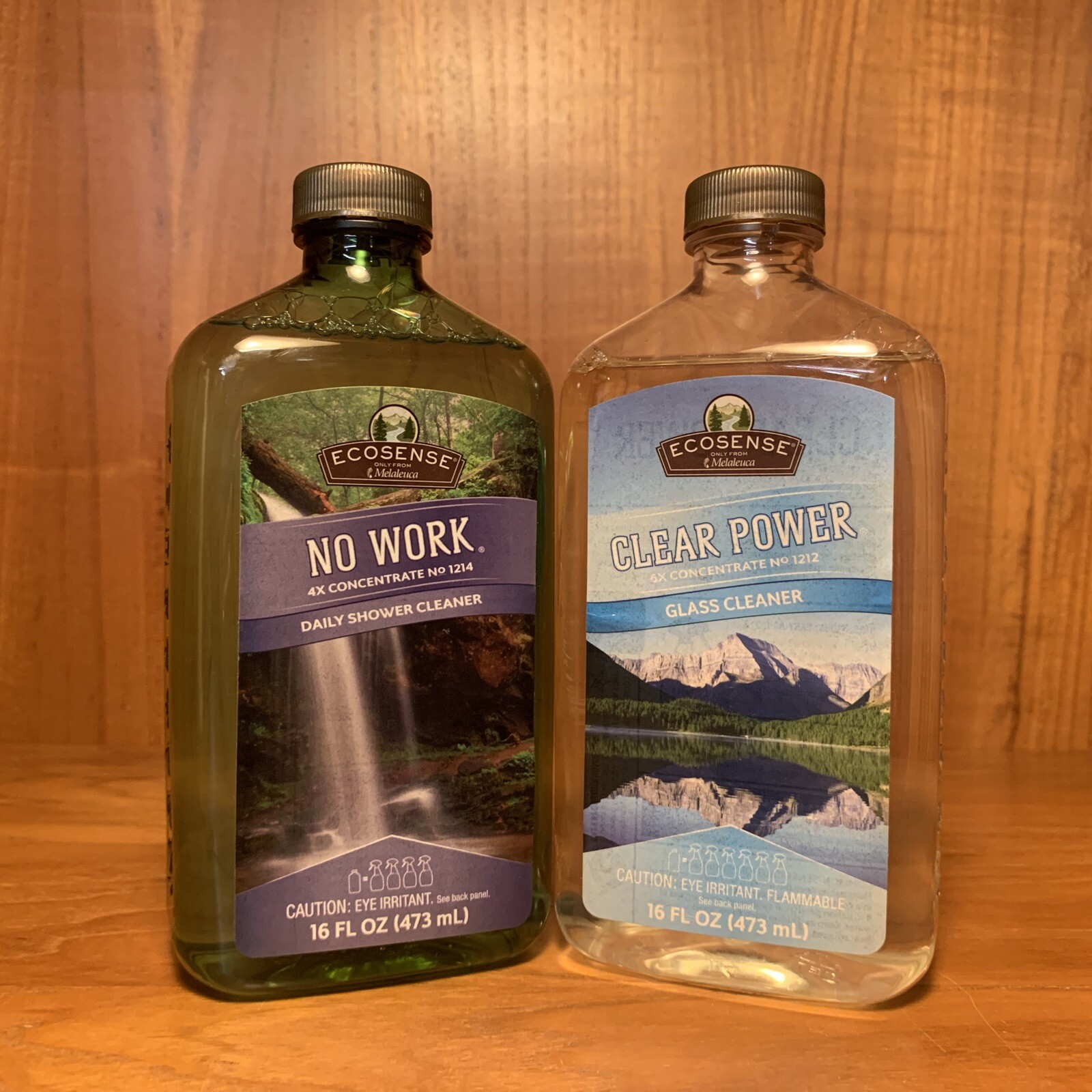 Melaleuca Ecosense NO WORK Shower Cleaner & CLEAR POWER Glass Cleaner ...