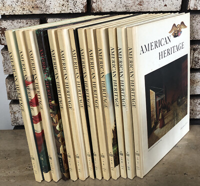 13 issues- American Heritage Hardcover History Magazine from 1972 1973 ...
